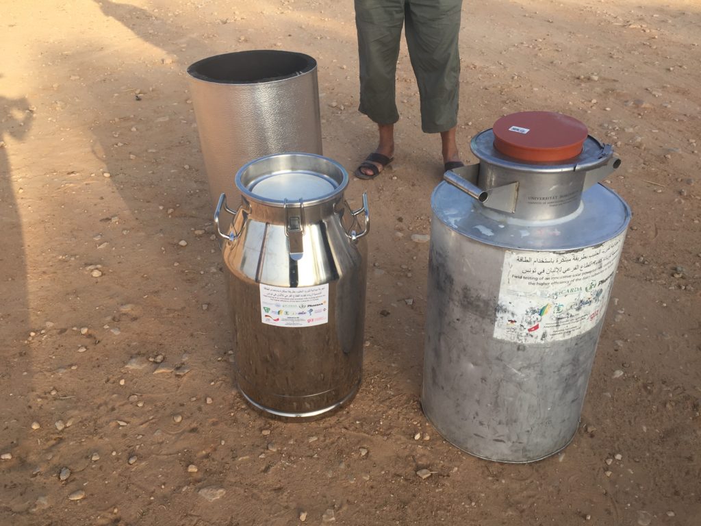 Solar Milk Cooling with Insulated Milk Cans | PARI